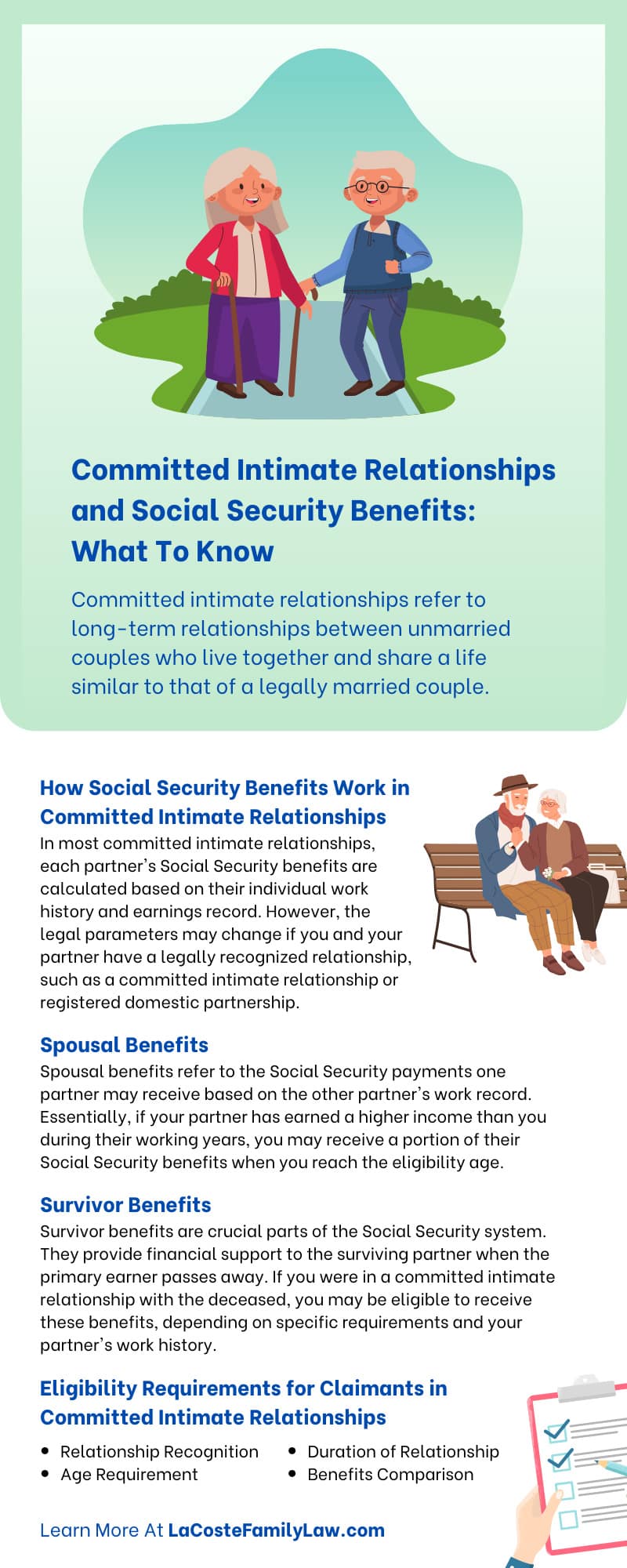 Committed Intimate Relationships and Social Security Benefits: What To Know